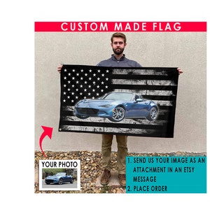 Rat Rod Classic Vintage Car Personalized Flag, Best Gifts for Car Guys ...