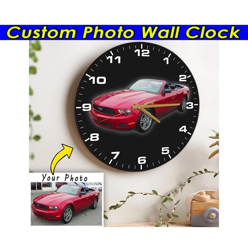 Mustang Alarm Clock - Etsy