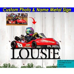 Lowrider Gifts Car Personalized Photo and Name Cut Metal Sign, Unique ...