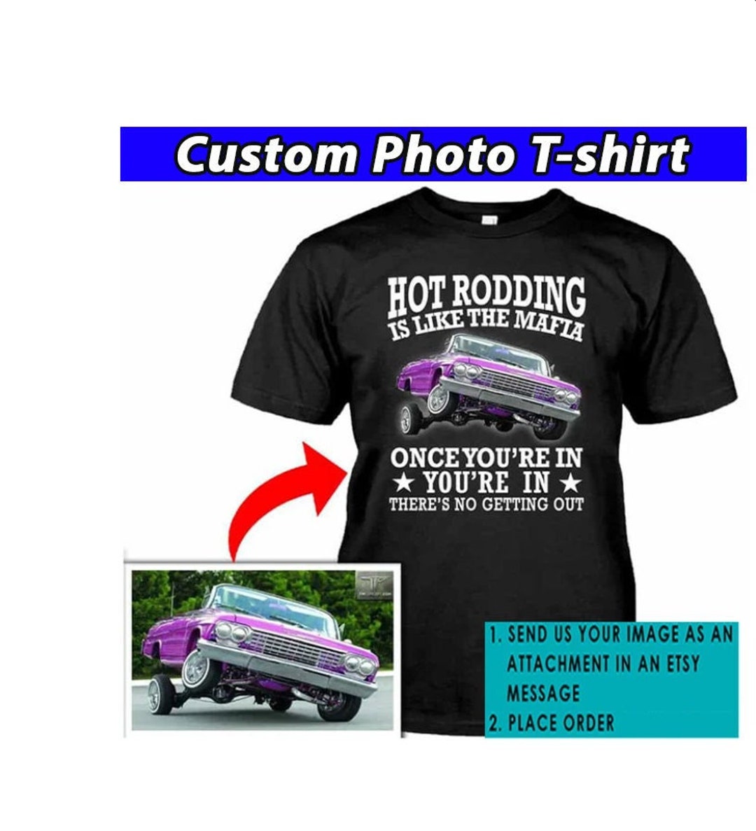 Lowrider Custom Car Hot Rods Personalized T-shirts, Muscle Car, Gifts ...