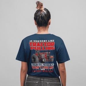 Funny Tractor Pulling Personalized T-shirt, Gifts for Tractor Pull ...