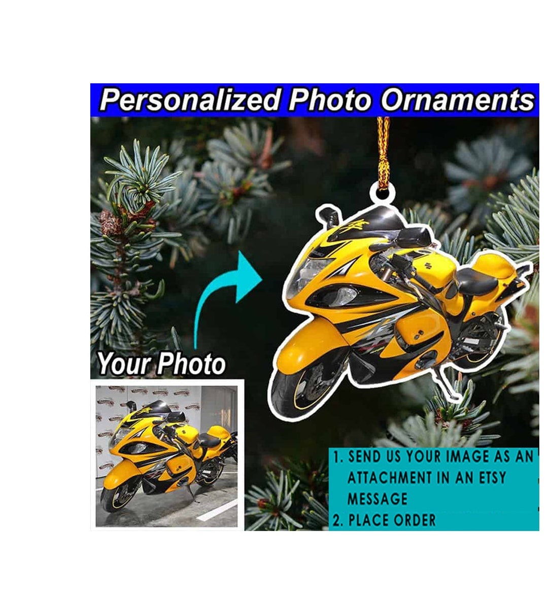 Sport Bike Gifts Motorcycle Personalized Ornament, Motorcycle Gifts ...