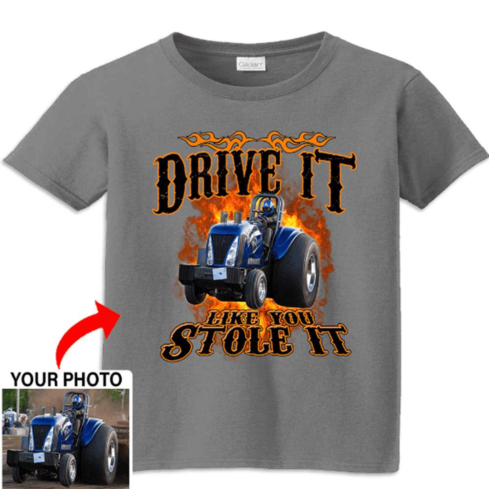 Funny Tractor Pulling Truck Pull Personalized T-shirt, Unique Gift for ...