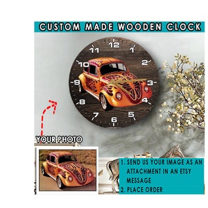 Personalized Drag Racing Wooden Wall Clock Drag Car | Etsy