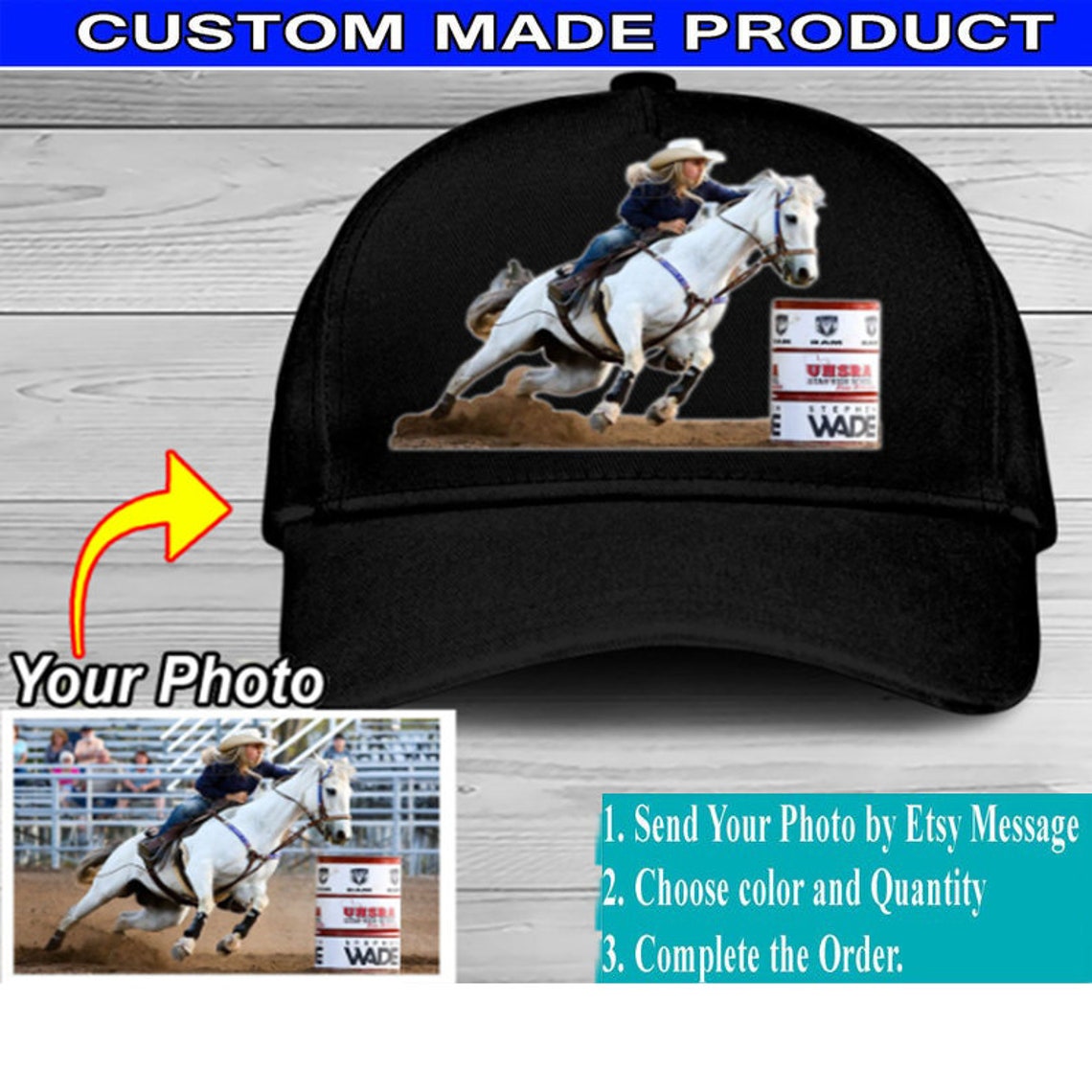 Barrel Racing Gifts Horse Personalized Classic Cap Unique - Etsy