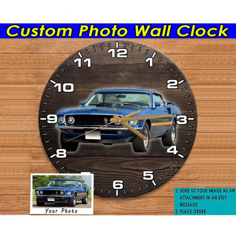 Ford Mustang Alarm Clock - Etsy