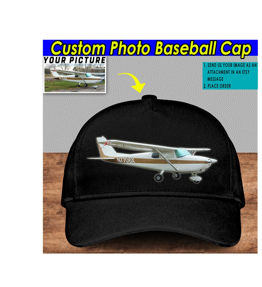 Airplane Aircraft Personalized Baseball Classic Cap, Unique Gifts for ...