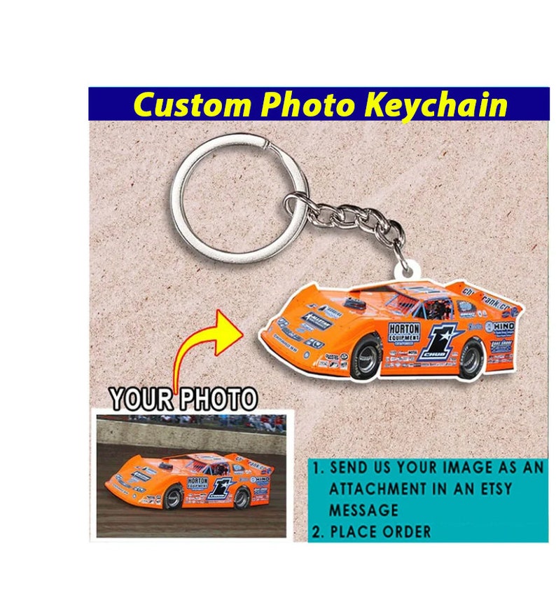 Dirt Track Racing Personalized Keychains Dirt Late Race Cars - Etsy