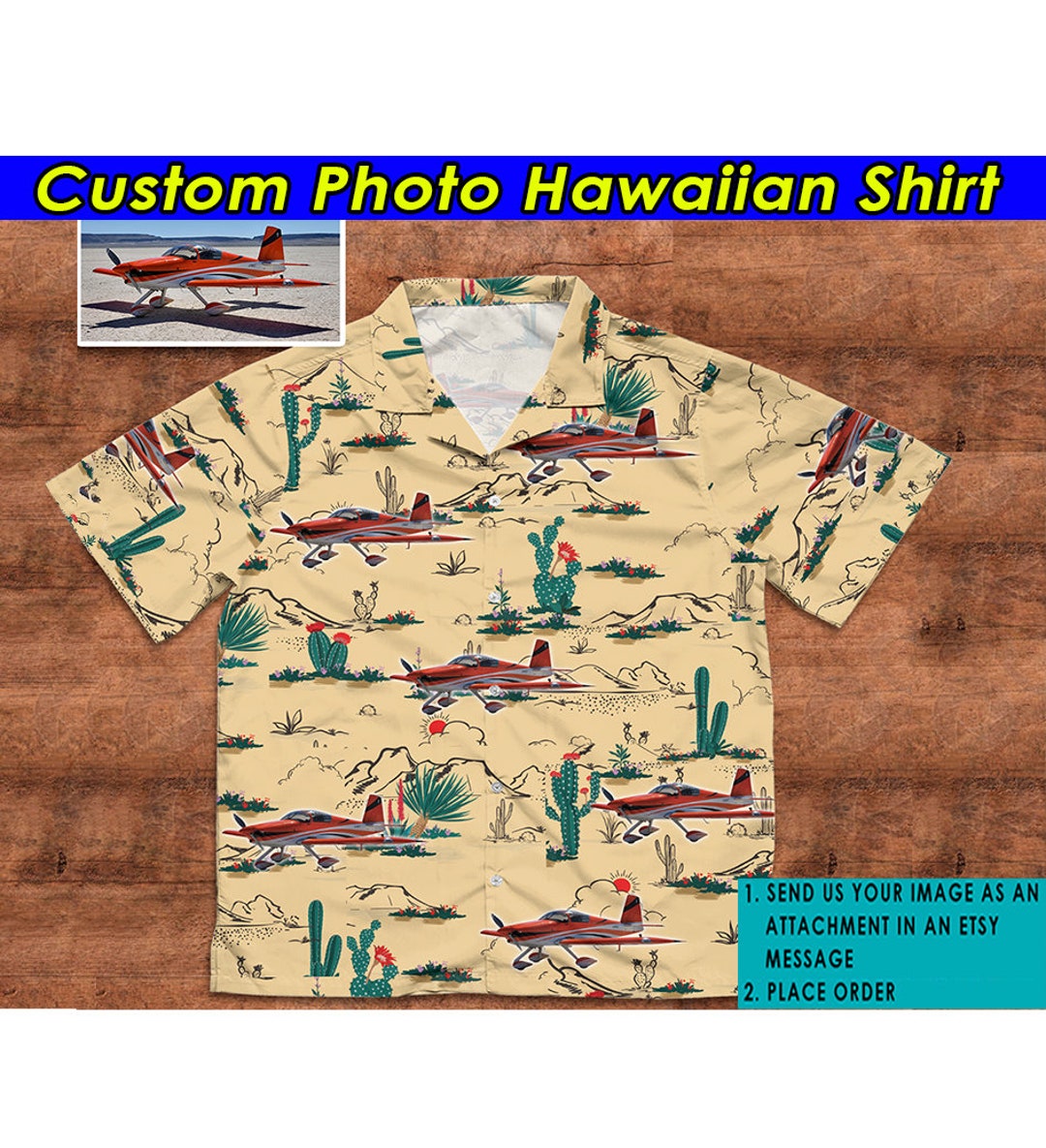 Aircraft Airplane Personalized Hawaiian Shirt, Unique Gift for Aircraft ...