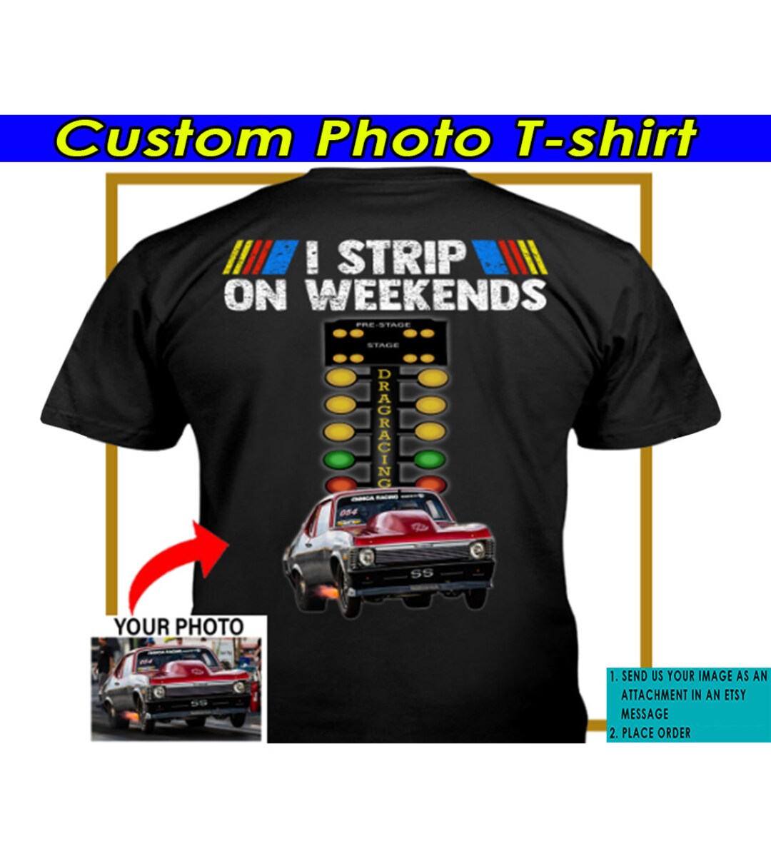 Drag Racing Racer Personalized T-shirt, Unique Gift for Car Lovers ... Drag Racing Racer Personalized T-shirt, Unique Gift for Car Lovers ...