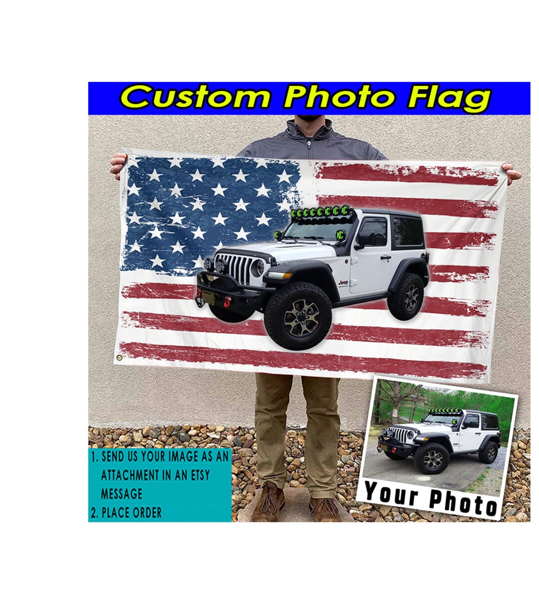 UTV ATV Suvs Dirt Quad Off-road Personalized American House Flag, Gifts ...