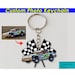 Street Stock Car Dirt Track Racing Personalized Keychains, Dirt Late ...