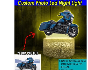 Custom Dirt Bike Night Light - Etsy