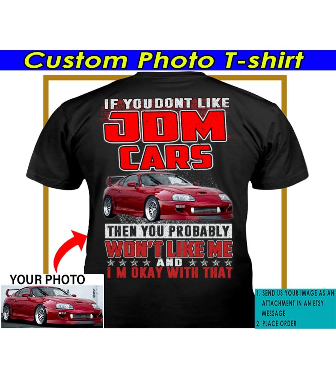 JDM Car Japanese Car Lovers, Gifts for Car Guys, Personalized JDM Car T ...