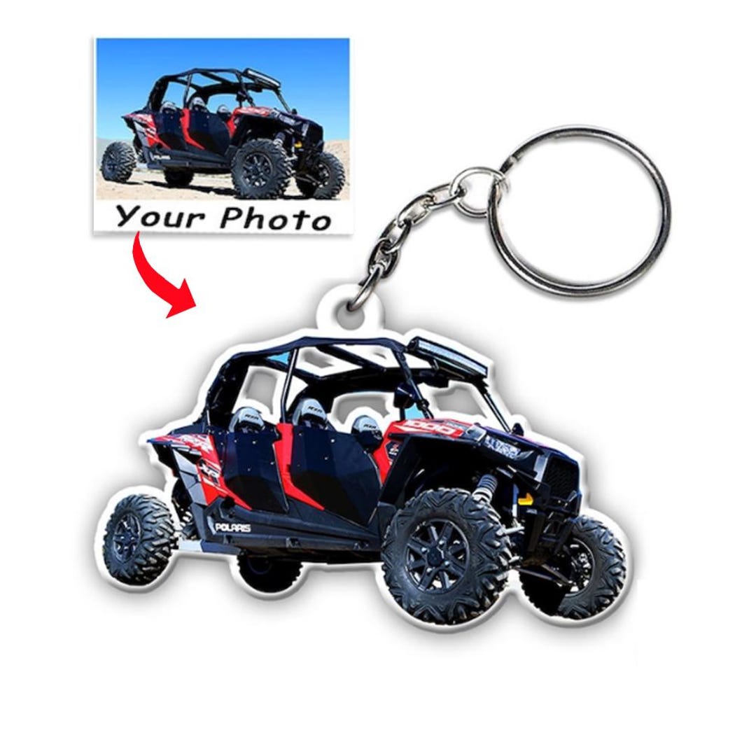 Custom Side-by-sides Sxs Gift Personalized Photo Keychains, Cool Gifts ...