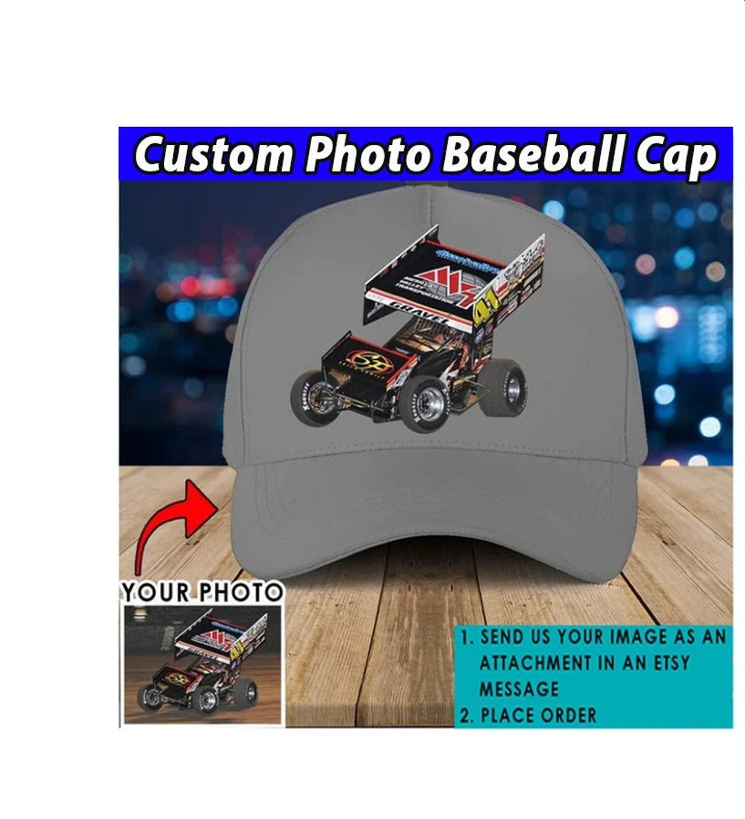 Sprint Car Dirt Track Racing Personalized Baseball Classic Cap, Unique ...