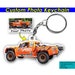 Lifted Monster Truck Mud Truck Gift Personalized Photo Keychain, Gift ...
