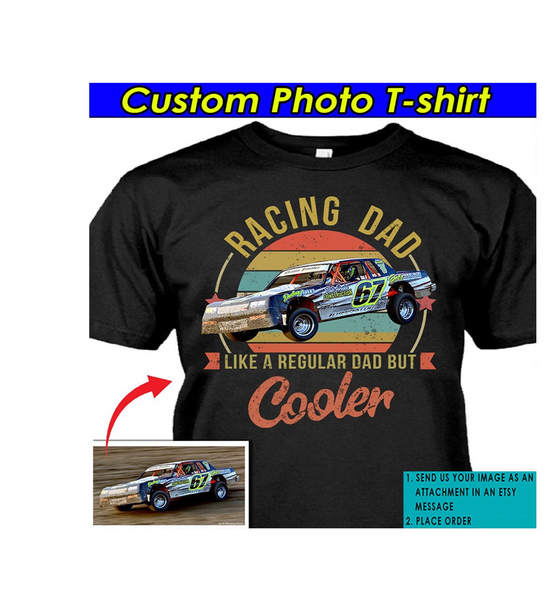 Funny Racing Dad Personalized T-shirt, Gifts for Drag Racers, Cool ...