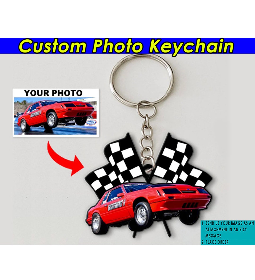 Drag Racing Personalized Keychains, Pro Modified Car, Super Stock Car ...