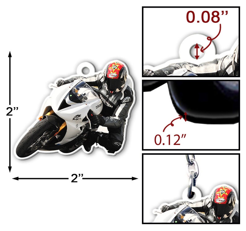 Motocross Personalized Keychains, Dirt Bike Lovers, Unique Gifts for Mx ...