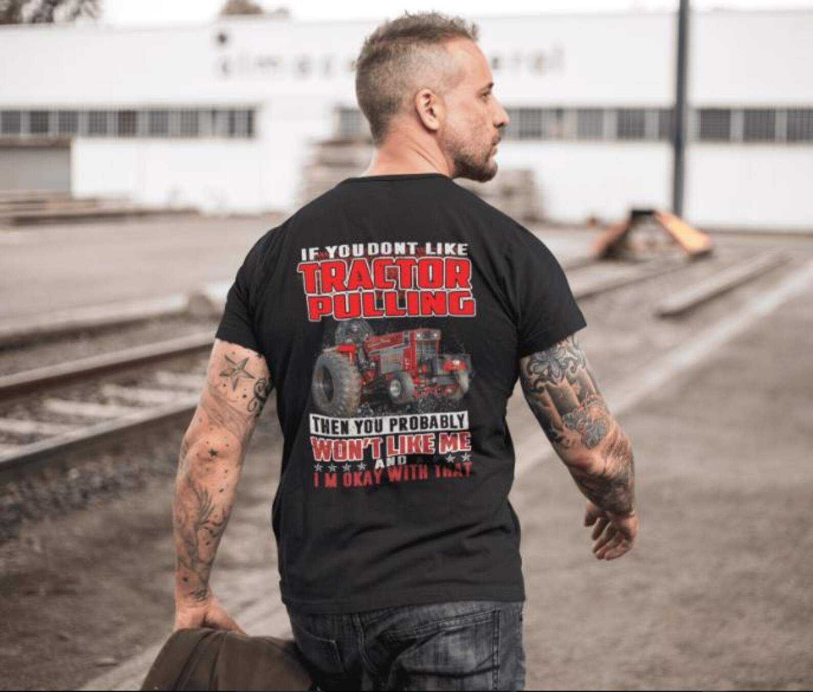 Funny Tractor Pulling Personalized T-shirt, Gifts for Tractor Pull ...