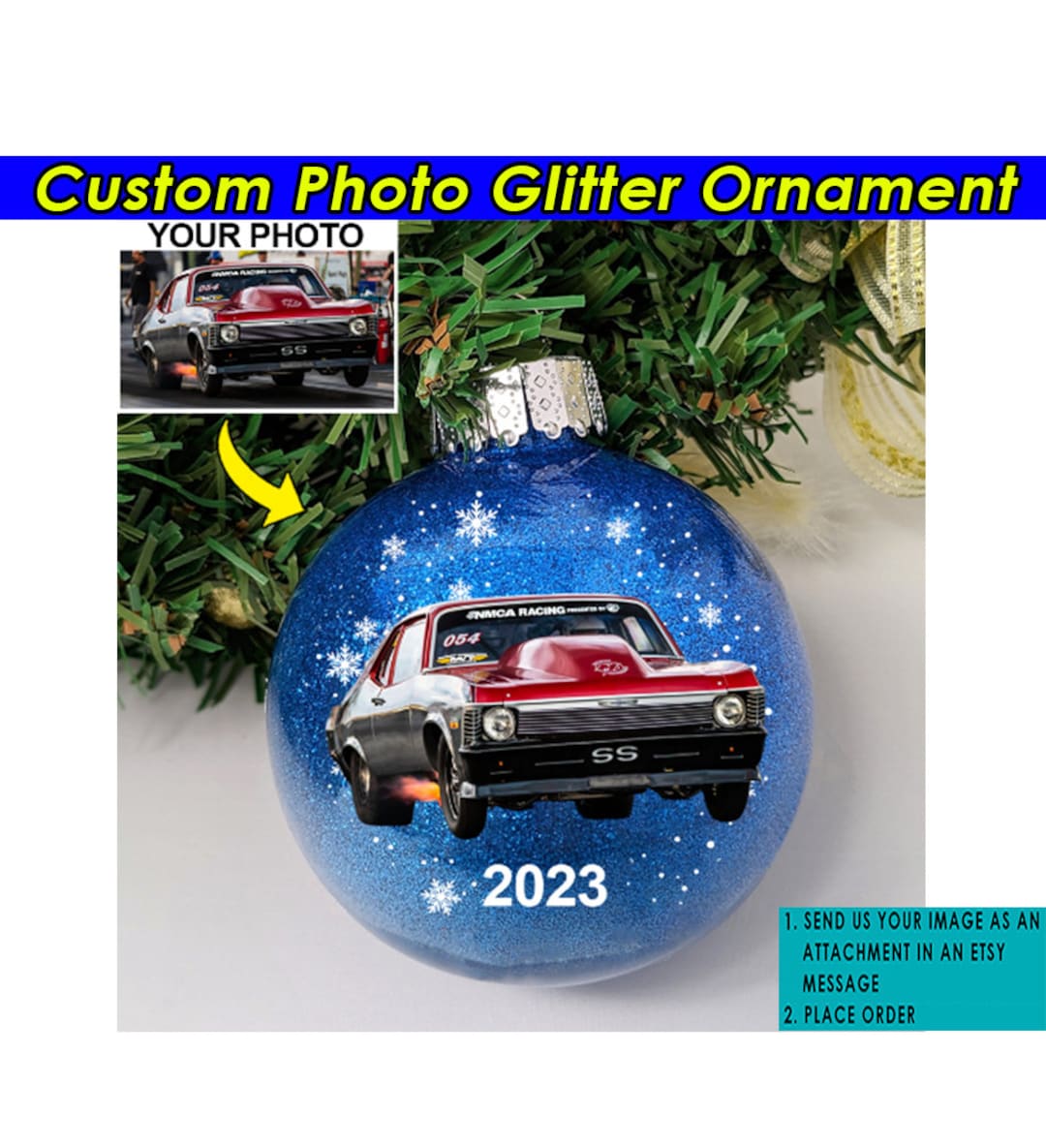 Drag Racing Racer Gift Car Personalized Glitter Plastic Ornament, Car ... Drag Racing Racer Gift Car Personalized Glitter Plastic Ornament, Car ...