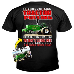 Funny Tractor Pulling Personalized T-shirt, Gifts for Tractor Pull ...