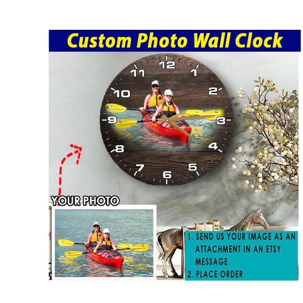Canoe Wall Clock - Etsy