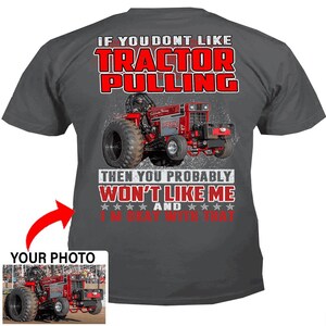 Funny Tractor Pulling Personalized T-shirt, Gifts for Tractor Pull ...