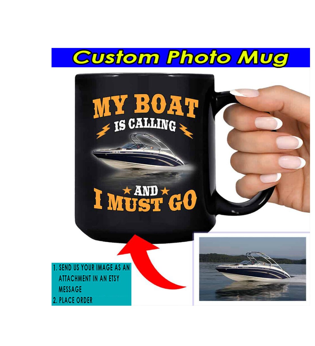 Funny Boating Boat Driver Gifts Personalized Mugs, Gifts for Boat ...