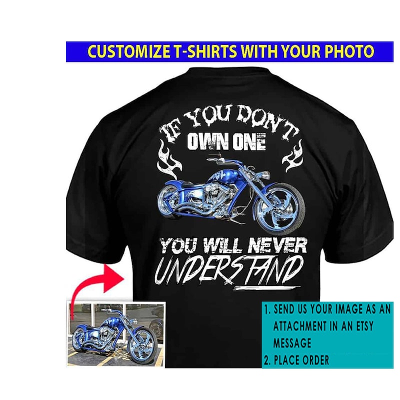 Funny Motor Bike T Shirt - Etsy