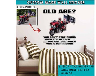 Grumpy Old Bikers Club 7 Inch Vinyl Decal for Cars, Trucks, Motorcycles ...