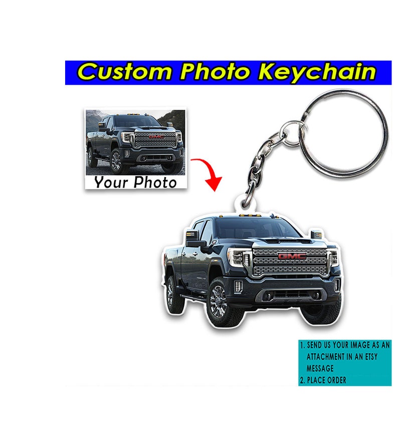 Classic Pickup Truck Personalized Keychain Square Body Mud - Etsy