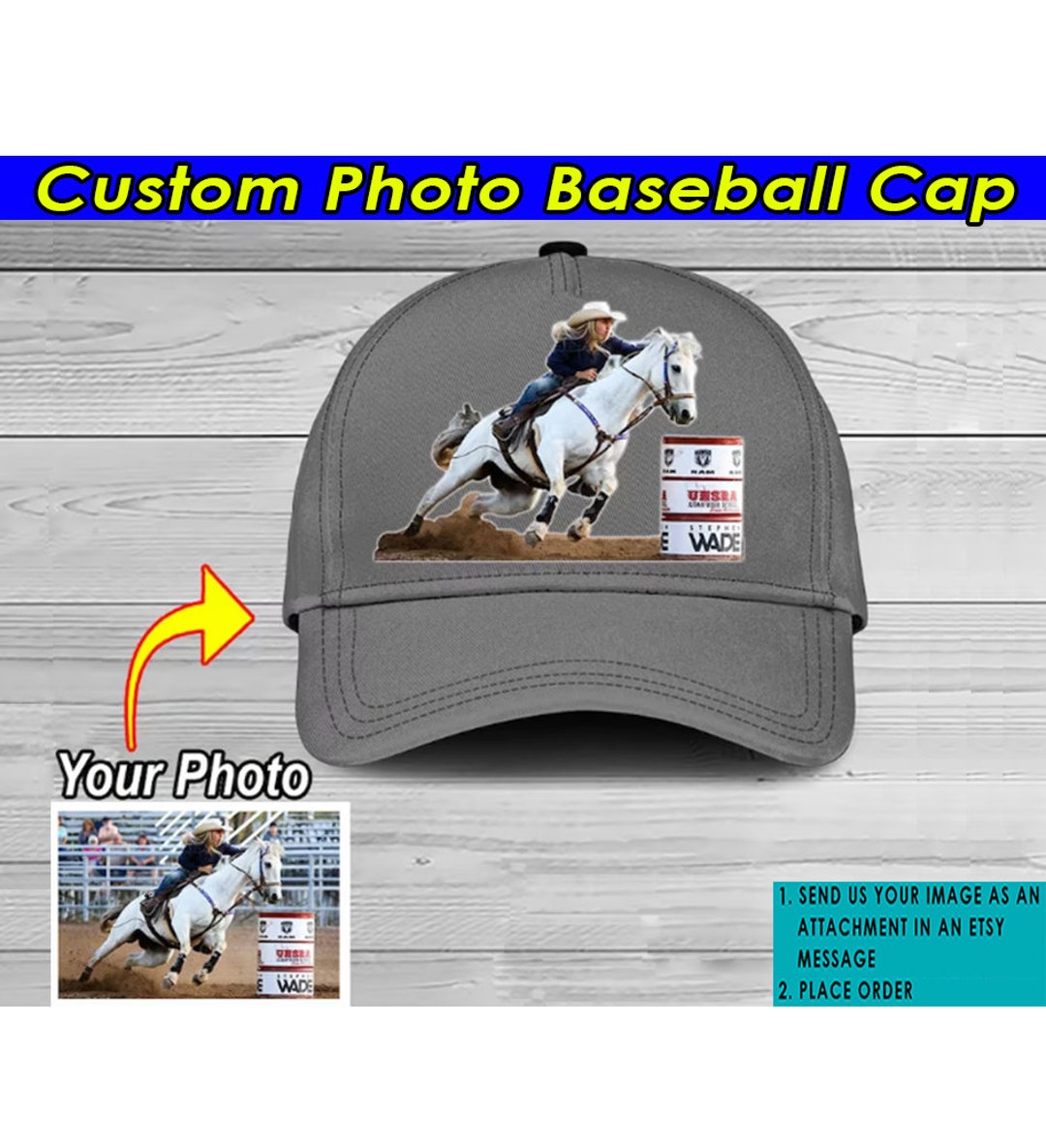 Barrel Racing Gifts Horse Personalized Classic Cap, Unique Gifts for ...