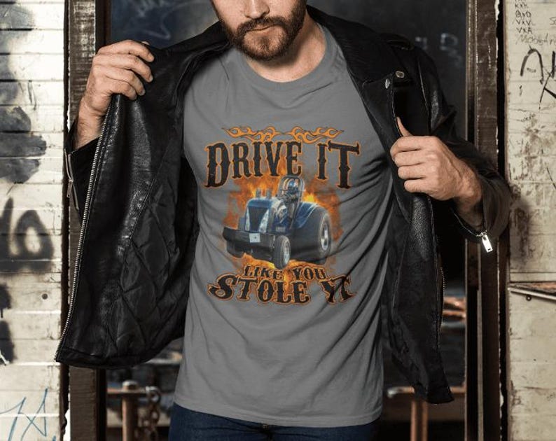 Funny Tractor Pulling Truck Pull Personalized T-shirt, Unique Gift for ...