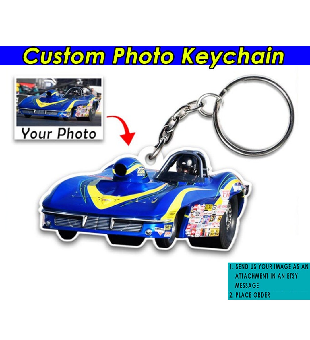 Super Gas Drag Racing Personalized Keychains, Gifts for Drag Racers ...