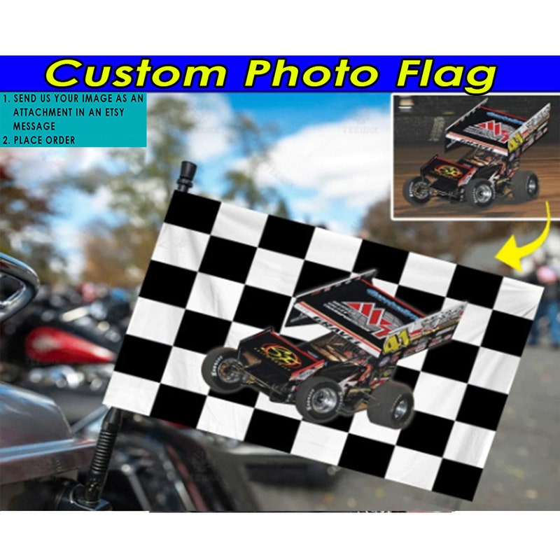 Personalised Flags Hand Held - Etsy UK
