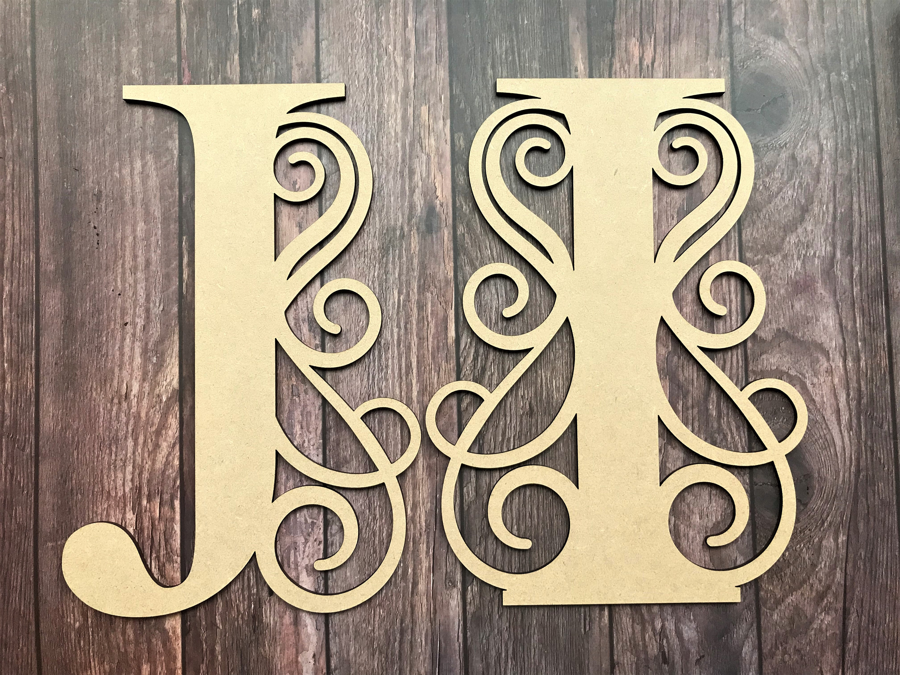 Personalised Decorative Initial Letter for Wall Alphabet Wall - Etsy UK