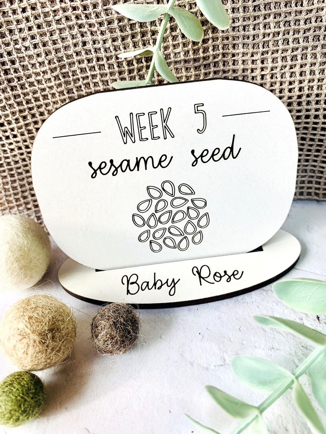 Pregnancy Milestones, Baby Size Calendar, 4-40 Weeks Tracker, Bump ...