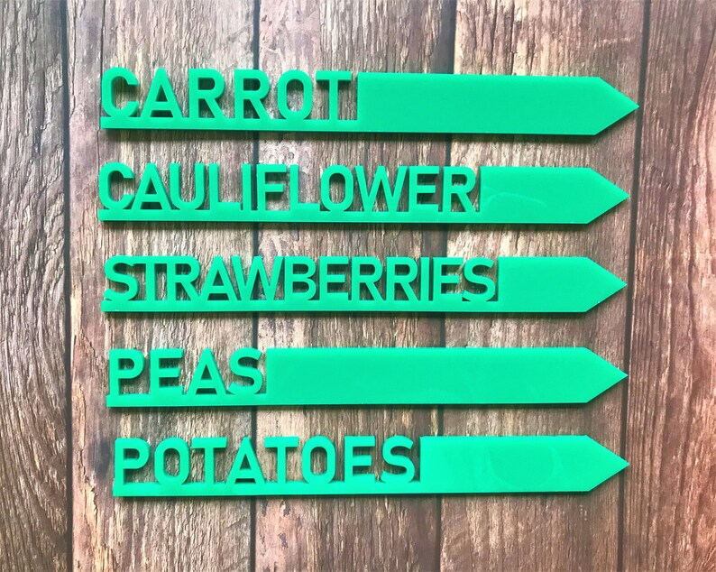 Garden Labels Plant Markers Plant Stakes Herb Labels Plant - Etsy