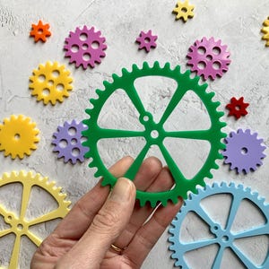 Steampunk Theme, Rotating Gears in Colours, Coloured Cogs, Industrial ...