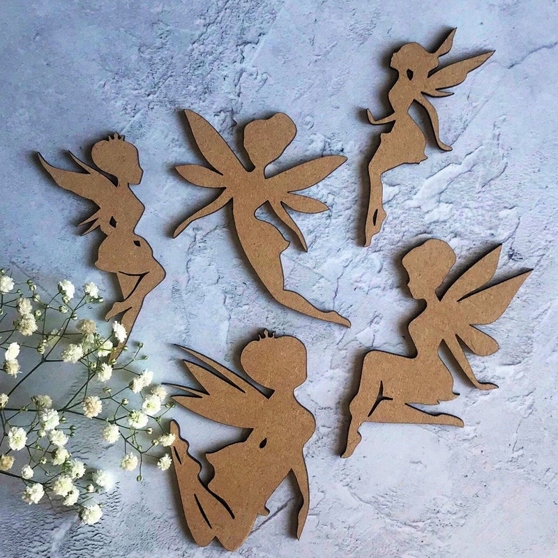 Wooden Stamps Fairy - Etsy UK