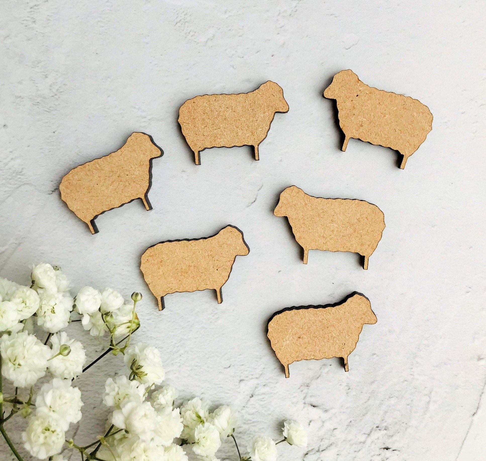 Farmyard Sheep Craft Shapes Wooden Sheep Template Sheep Craft - Etsy UK