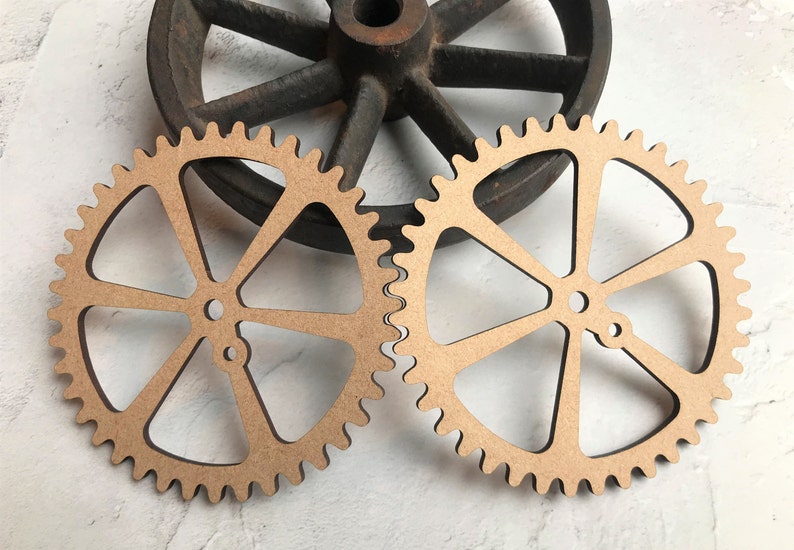 Wooden Steampunk Rotating Gears Cogs Industrial Decoration Cog - Etsy