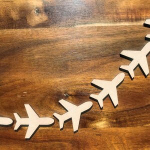 Aeroplane Plane Jet Craft Shapes Wooden Blank Templates Children's ...