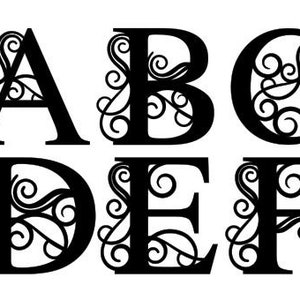 Personalised Decorative Initial Letter for Wall Alphabet Wall Art Name ...