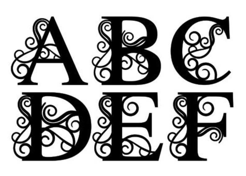 Personalised Decorative Initial Letter for Wall Alphabet Wall - Etsy UK