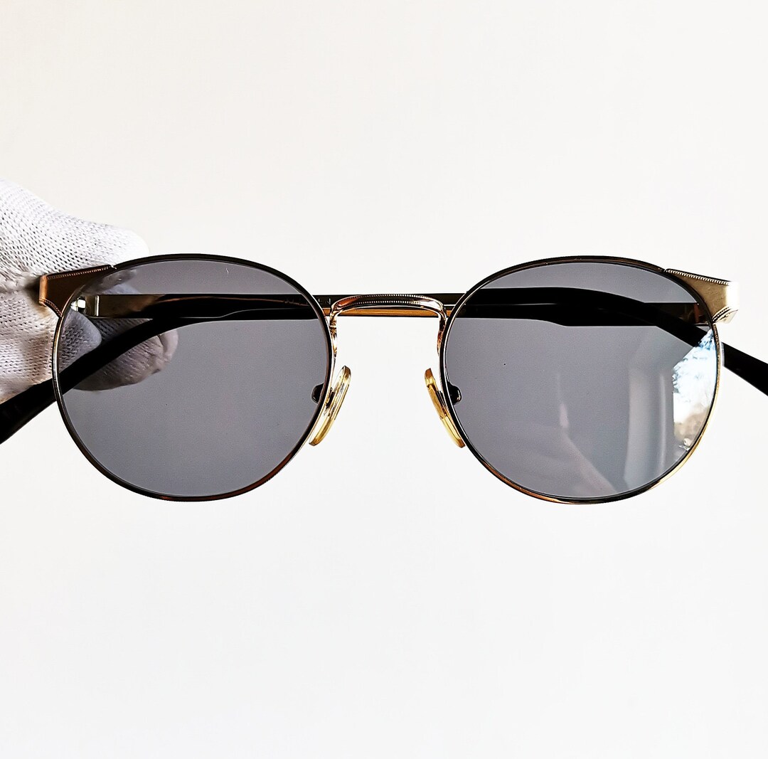 CITIZEN Vintage SUNGLASSES Rare Oval Round Gold Filled Plated - Etsy