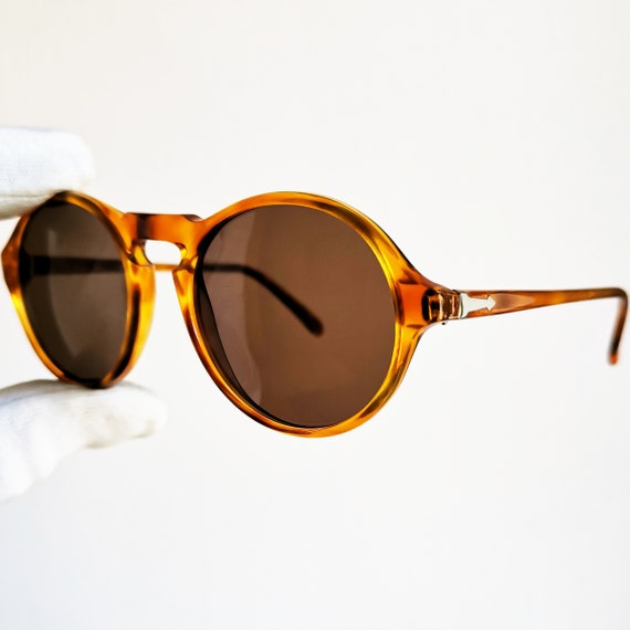 PERSOL RATTI vintage sunglasses rare round tortoise b… - Gem