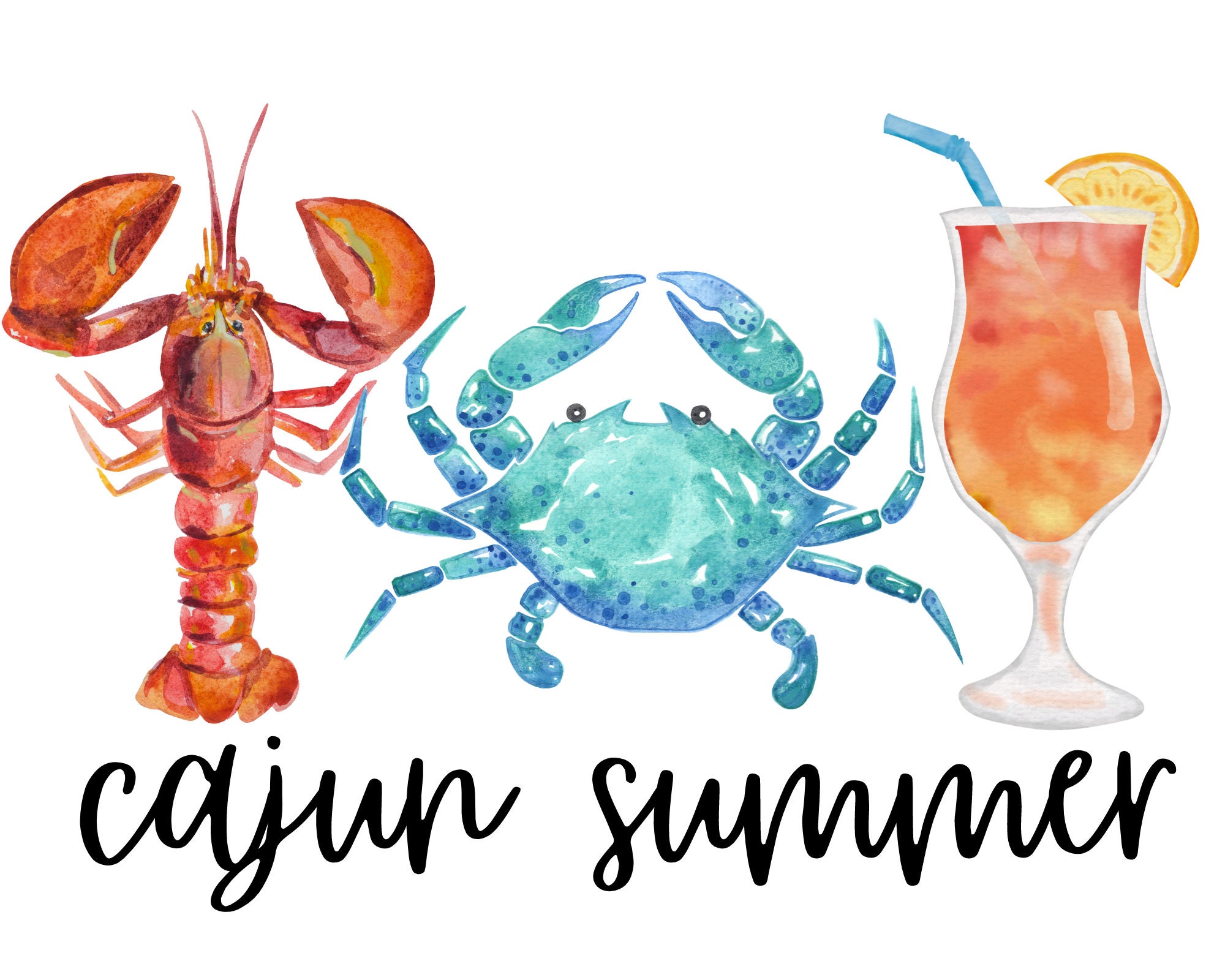 Cajun Summer Adult Sublimation PNG Wall Art Tshirt Design - Etsy